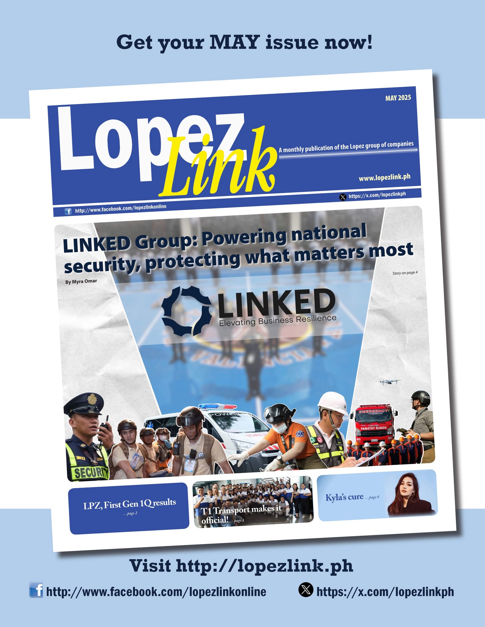 From the Frontlines to the Front Page: LINKED Group on the Cover of ...